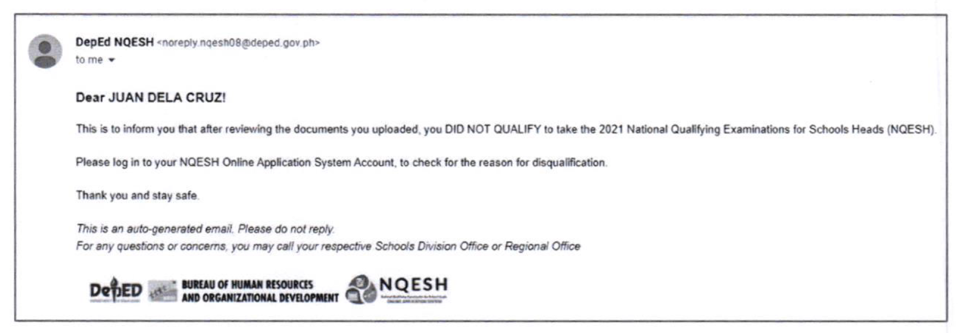 NQESH Online Application System User Guide for Applicants • DepEd Tambayan
